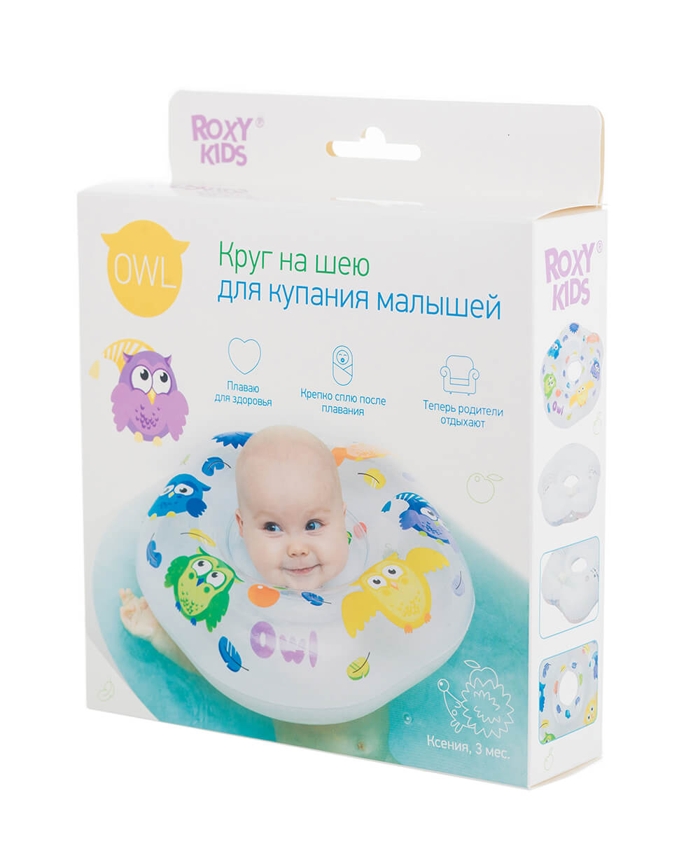 Круг на шею ROXY-KIDS Owl (арт. RN-002) - купить по цене 433 руб. в интернет-магазине Lucky Child